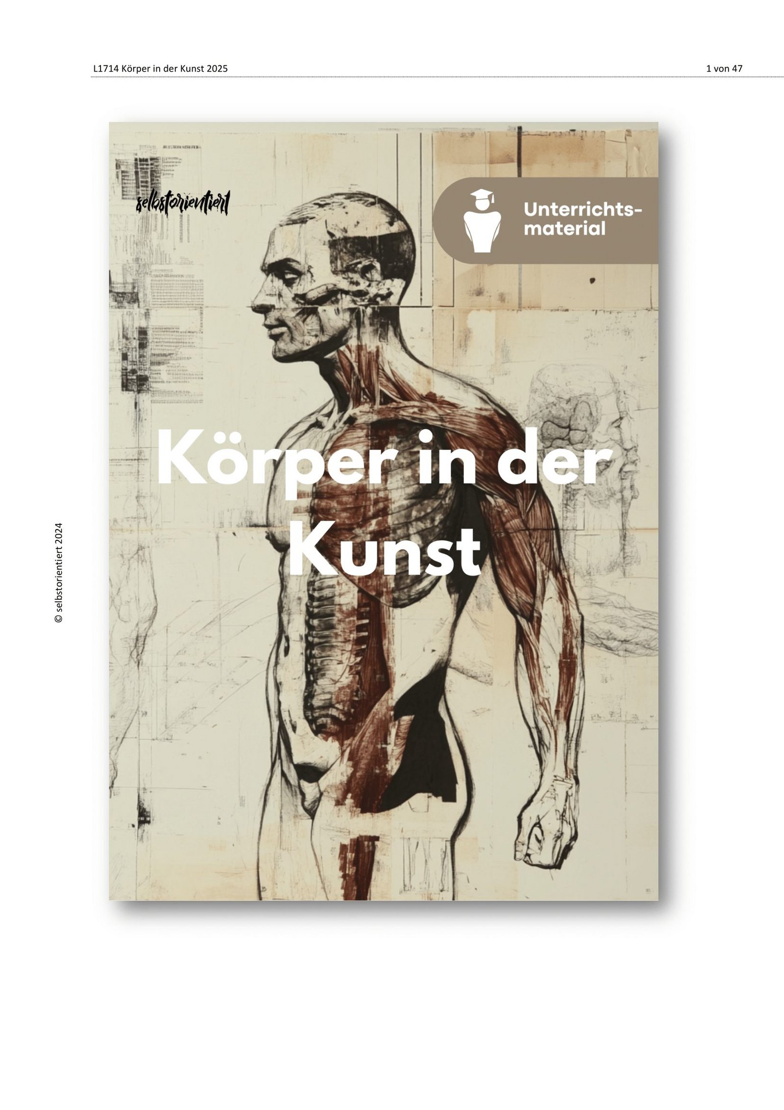 Unterrichtsreihe: Körper in der Kunst – Proportionen, Aufbau und ...